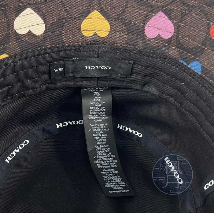 【一元起標 07/05】 COACH 愛心 漁夫帽 #XS/S | Yahoo拍賣