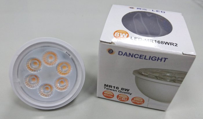 舞光 8W LED MR16 杯燈 DC12V(含專用驅動器) | Yahoo拍賣