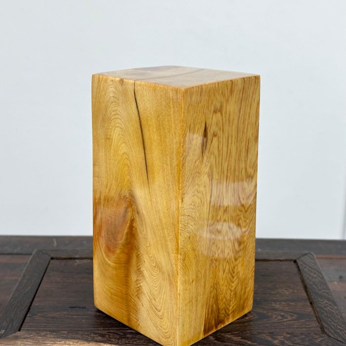 【居寶屋】精選 檜木 金磚 閃花 原木金磚 長方形 天然木紋 雕刻材 居家辦公室 風水開運擺件 一元起標 A161 | Yahoo拍賣