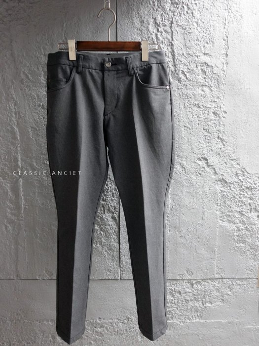 CA 愛迪達 adidas 灰色 合身版 休閒九分褲 S號 一元起標無底價E262 | Yahoo拍賣