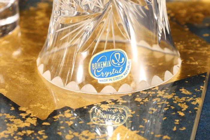 11/25結標 波西米亞 手切水晶搖鈴 手切鶴文硝子杯等 撒金琉璃盤 ADK0734 -收納箱 收納盒 原木 米桶 茶簍 置物籃 藤編 竹編 茶箱 竹籠 水桶 | Yahoo拍賣