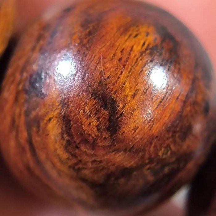 保真！天然老件黄花梨油梨料手串12mm | Yahoo拍賣