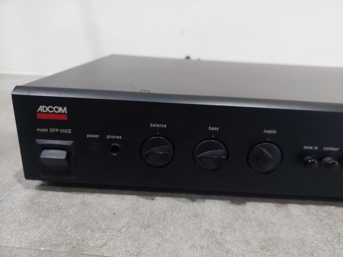 【標標樂】【 美國ADCOM GFP-555II 前級擴大機】低價起標 無底價 | Yahoo拍賣
