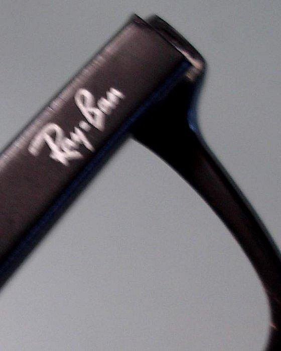 瑕疵 義大利 Rayban 男性 歐風框Logo黑膠桿 度數片用鏡架 (特價真品) 13.5 x 3.5 cm | Yahoo拍賣