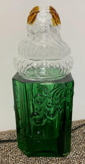 【週日21:00】59~EM2~琉園（Tittot）限量「花開富貴」綠琉璃書筒，贈一2025「蛇麼都順利」錢母小撲滿 | Yahoo拍賣