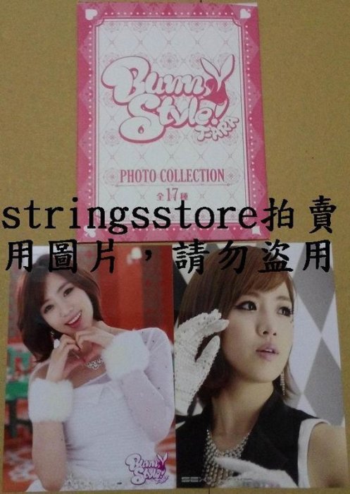 T-ARA日單《SEXY LOVE+Bunny Style》專輯周邊生寫真照片PHOTO COLLECTION：恩靜恩晶 | Yahoo拍賣