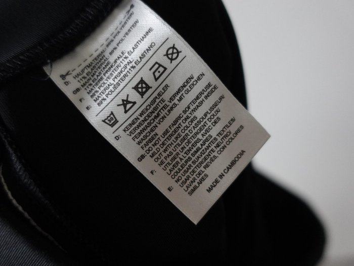 CA 愛迪達 adidas 女款 黑色 合身版 彈性休閒九分褲 M號 一元起標無底價C475 | Yahoo拍賣