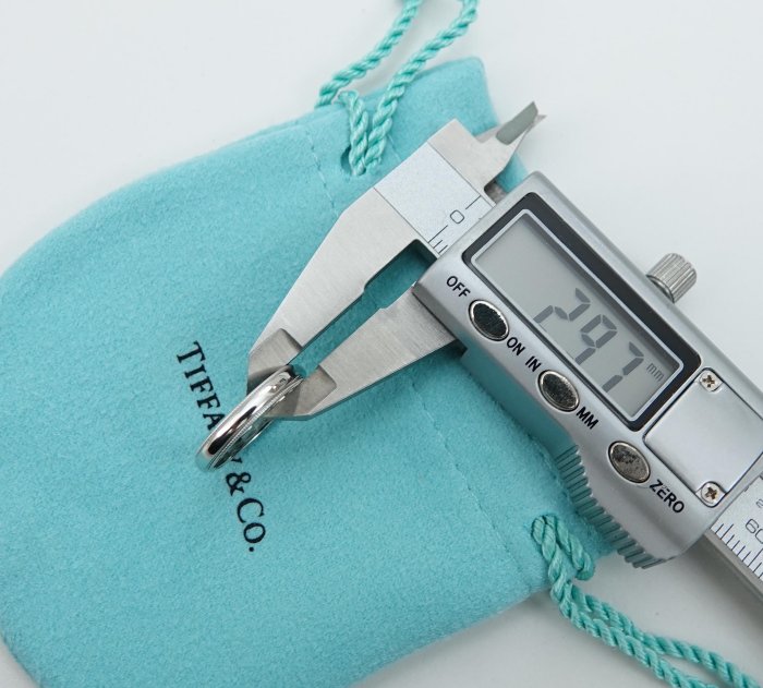 1元起標無底價【4/20(日)結標】【TIFFANY】MILGRAIN PT950鉑金 戒指 國7.5 3mm | Yahoo拍賣