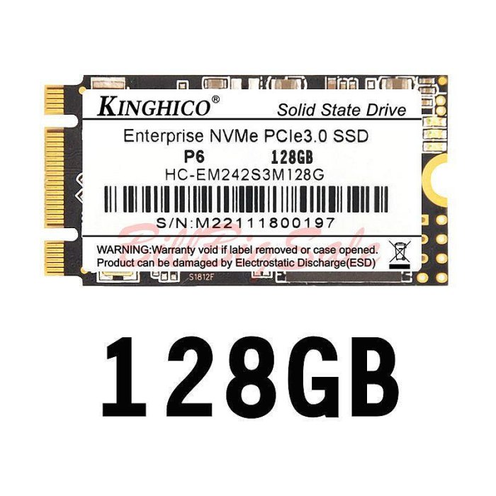 WWAN第二固態硬碟(M.2 Bkey 2242 NVMe SSD)ThinkPad T470 T470S T480 T480S P51S ...