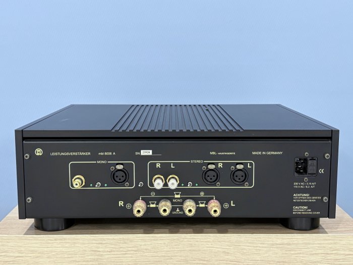 高雄-音響驛站 MBL 8006A 後級（歡迎器材交換、買賣） | Yahoo拍賣