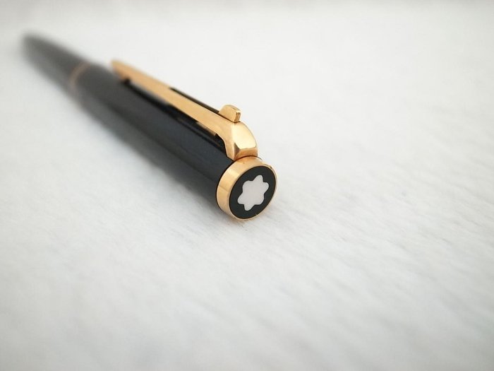 C877 1970s 萬寶龍 德國製 黑桿 281原子筆(8成新)(筆夾推壓式) | Yahoo拍賣