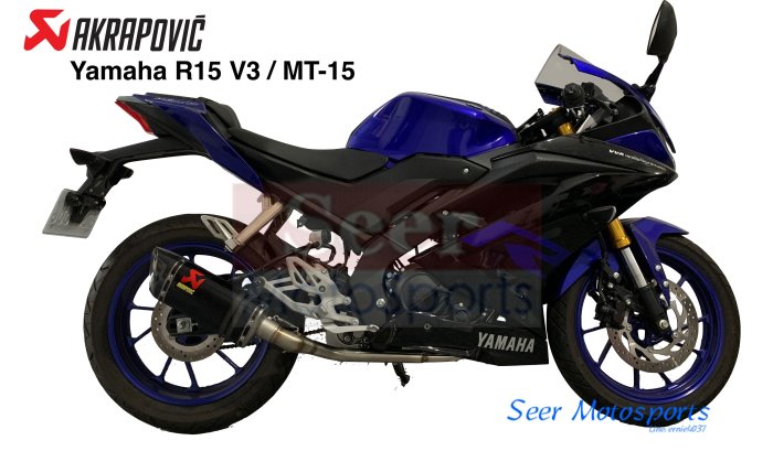 r15 akrapovic 全段的價格推薦 - 2025年10月 | 比價比個夠BigGo