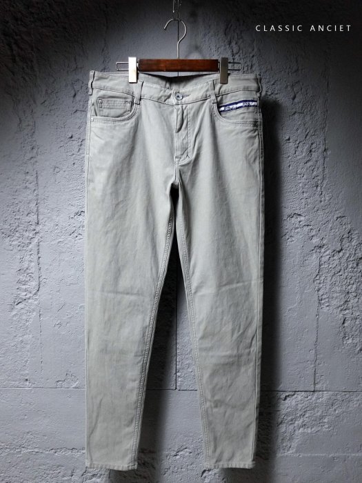 CA 愛德恩 EDWIN Jerseys 淺灰 合身版 彈性牛仔褲 L號 一元起標無底價E20 | Yahoo拍賣