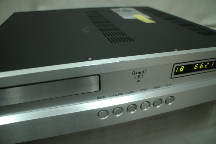 【億通物流】GAMUT CD1 CD播放機(有問題機)【一元起標】 | Yahoo拍賣