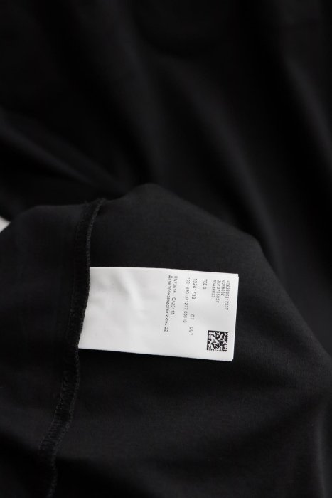 25mart【一元起標】德國 男 雷射字母印花 絲光棉 圓領 短袖 T恤 白色 M | Yahoo拍賣