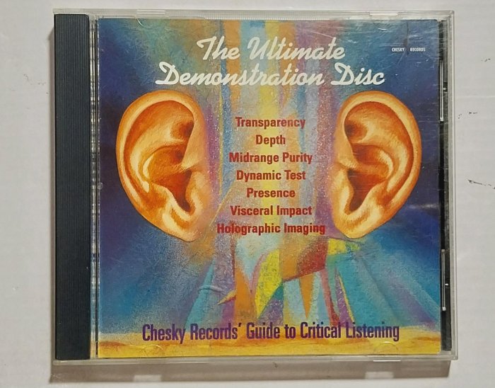 CHESKY/The Ultimate Demonstration Disc/耳朵測試天碟/美國版(內圈KAO) | Yahoo拍賣