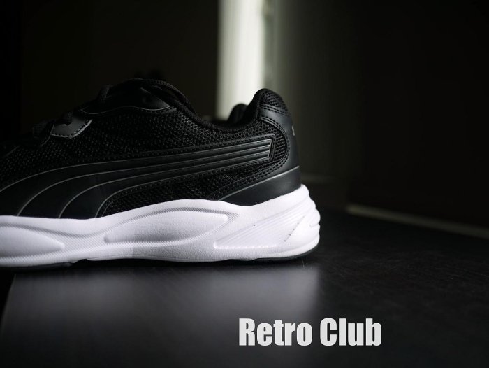 Retro CLUB【一元起標】【全新】Puma 90s Runner Nu Wave 黑色 慢跑鞋 C25741 | Yahoo拍賣