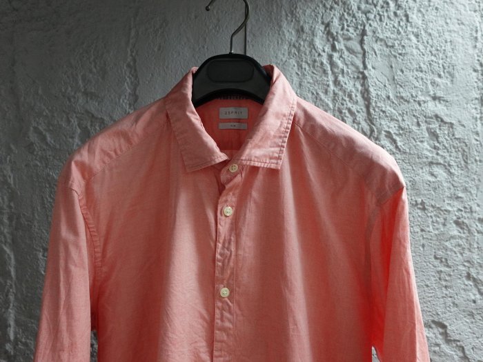 CA 專櫃品牌 ESPRIT 淡粉紅 純棉 長袖襯衫 XL號 一元起標無底價E436 | Yahoo拍賣
