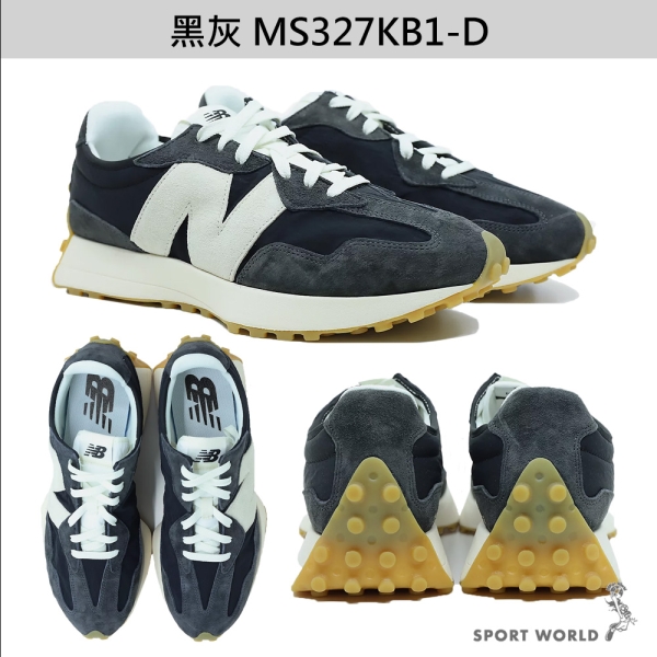 New Balance 327 休閒鞋 男鞋 女鞋 麂皮【運動世界】MS327KA1/MS327KB1/MS327KC1/MS327CGW ...