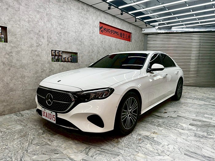 E-Class, E200, 【國豐汽車】24式 Mercedes-Benz E200 Luxury 白 | Yahoo中古車
