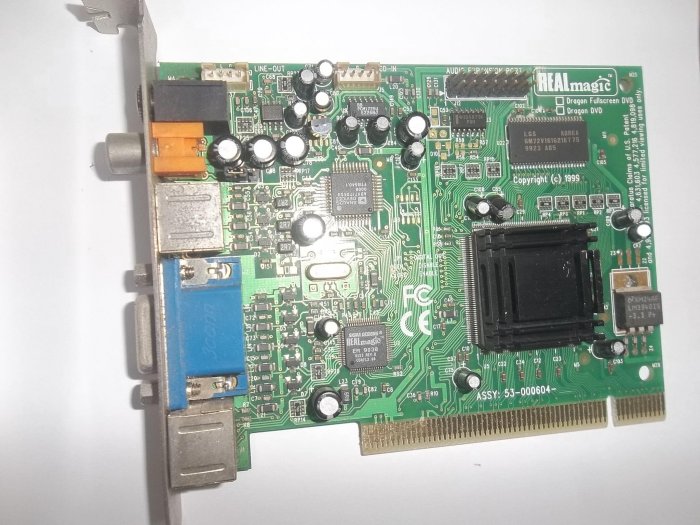 聲霸卡 isa MP2000 PCI -REAL MAGIC 良品 | Yahoo拍賣