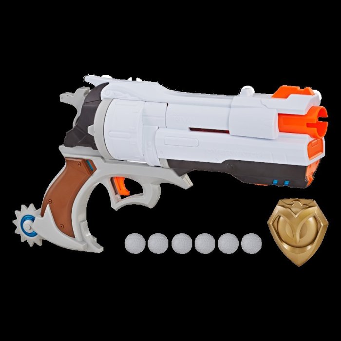 【丹】暴雪商城_Overwatch McCree Nerf Rival Blaste 鬥陣特攻 麥卡利 玩具槍 可射擊 | Yahoo拍賣