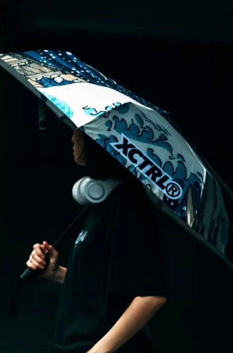 XCTRL 神奈川沖浪裏自動折疊傘(23吋) | Yahoo拍賣