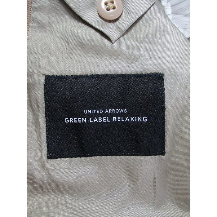 男 ~【UNITED ARROWS】卡其色西裝外套 44號(6B14)~99元起標~ | Yahoo拍賣