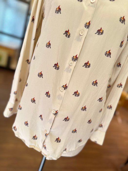 *Beauty*EQUIPMENT米色長袖襯衫PH25 | Yahoo拍賣