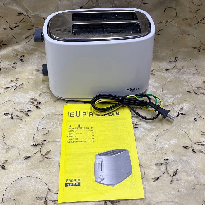 優柏EUPA跳式烤麵包機TSK-P203/三明治機/烤吐司機/32mm厚片吐司槽/點心機/早餐機 | Yahoo拍賣