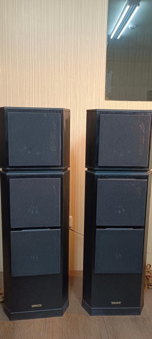 （五角銅板）英製銘品! TANNOY 615 極品8吋同軸 高階三音路落地喇叭 | Yahoo拍賣