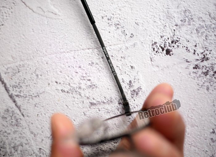 Retro CLUB【一元起標】【全新】BIS IN DEI SUPERSON 膠囊眼鏡 黑色 鈦細圓框 復古光學眼鏡 F25441 | Yahoo拍賣