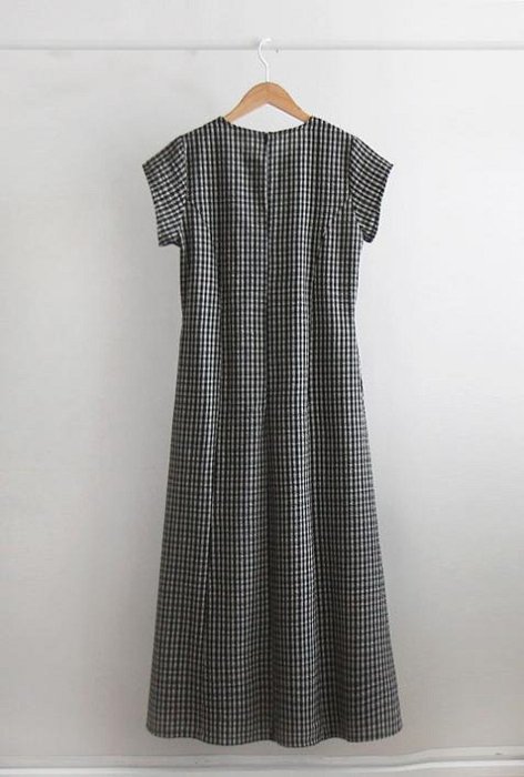 Bellee 正韓 夏季泡泡紗腰身短袖洋裝 【0714-1】 | Yahoo拍賣