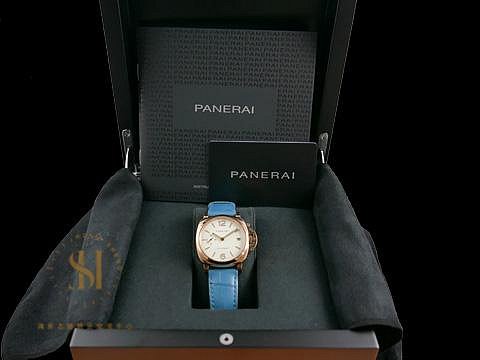 【鴻昇名錶】 PANERAI 沛納海 Luminor Due PAM01045 PAM1045 玫瑰金材質 象牙白色面盤 三日鍊 快拆錶帶 ...