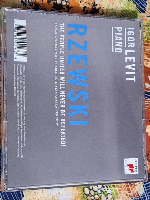 古典(二手CD)IGOR LEVIT RZEWSKI~ | Yahoo拍賣