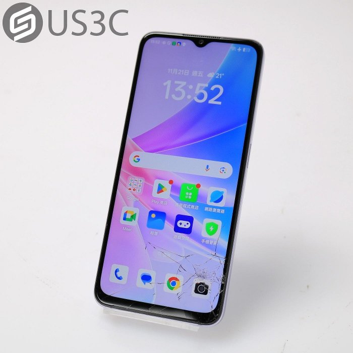 【US3C-桃園春日店】【一元起標 】公司貨 OPPO A78 CPH2483 8G 128G 5G 閃耀紫 6.5 吋 90Hz 螢幕更新率 ...