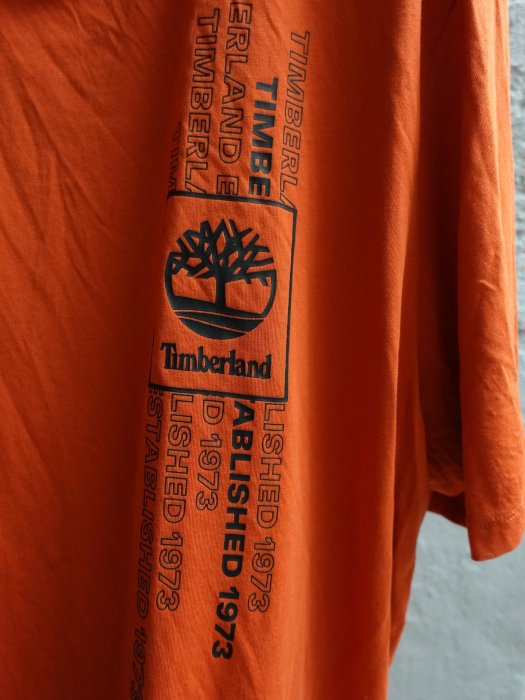 CA 美國戶外品牌 Timberland 橘色 純棉 休閒短t 3XL號一元起標無底價E132 | Yahoo拍賣