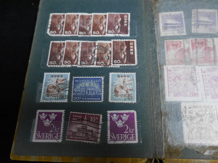 【阿輝の古物】各國郵票_集郵冊_美國 印度 香港 菲律賓等各國_#E22 | Yahoo拍賣