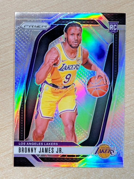Bronny James Jr 銀亮 SILVER PRIZM 2024-25 新人 RC 331 | Yahoo拍賣