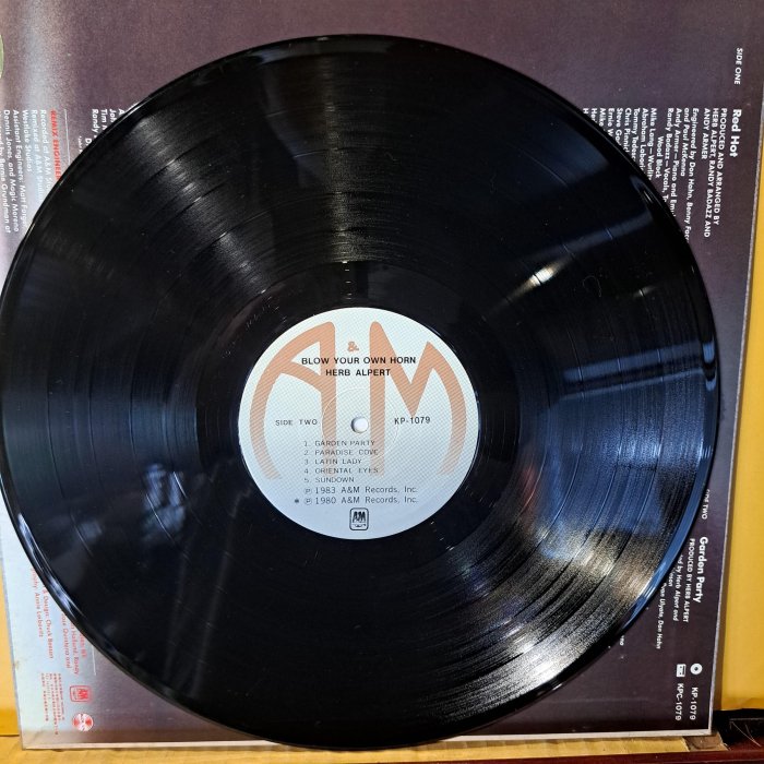 【黑膠報報-黑膠】BLOW YOUR OWN HORN HERB ALPERT-t3 | Yahoo拍賣