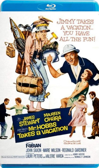 BD藍光電影 --渡假留香 / 霍伯斯先生的假日 / Mr Hobbs Takes a Vacation（1962） | Yahoo拍賣