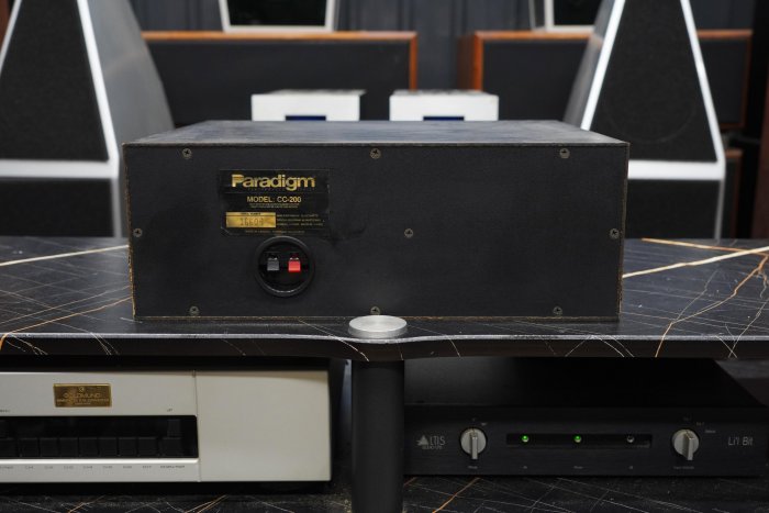 【夢響音響工作室】加拿大製造 PARADIGM CC-200 中置喇叭 一元起標！！ | Yahoo拍賣