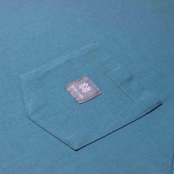 MITCHELL & NESS M&N 短T BRANDED POCKET 湖水綠 口袋 印花 上衣 男 MBTS006GL | 其他品牌 | Yahoo購物中心