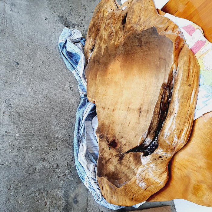 台灣黃檜閃花桌板(87X65X4.5x145) | Yahoo拍賣