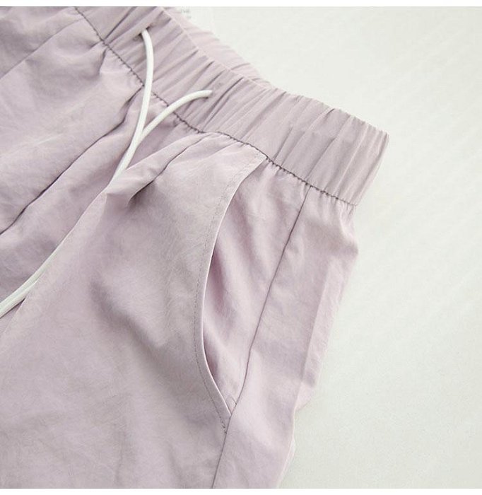 YOHO 柔絲彎刀褲 實拍夏季速乾薄款純色高腰顯瘦垂感長褲 休閑褲 (NN1270) | Yahoo拍賣