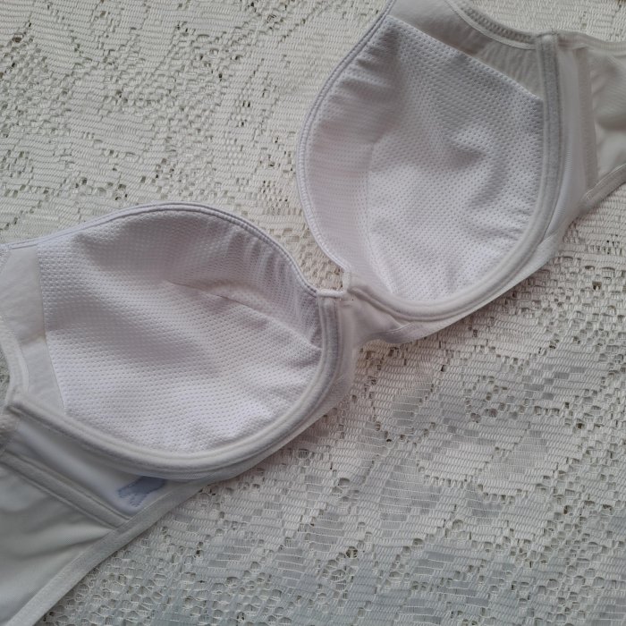 ＊二手美品＊【華歌爾嬪婷~素面無痕涼感軟鋼圈~白色上衣~】~75E~直購300元~ | Yahoo拍賣