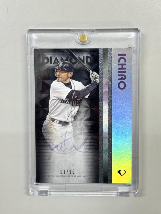 2023 DIAMOND 高價系列 朗神 鈴木一朗 ICHIRO 卡面簽 限量10張 首號(簽名有褪色請注意) 贈磁鐵夾 | Yahoo拍賣