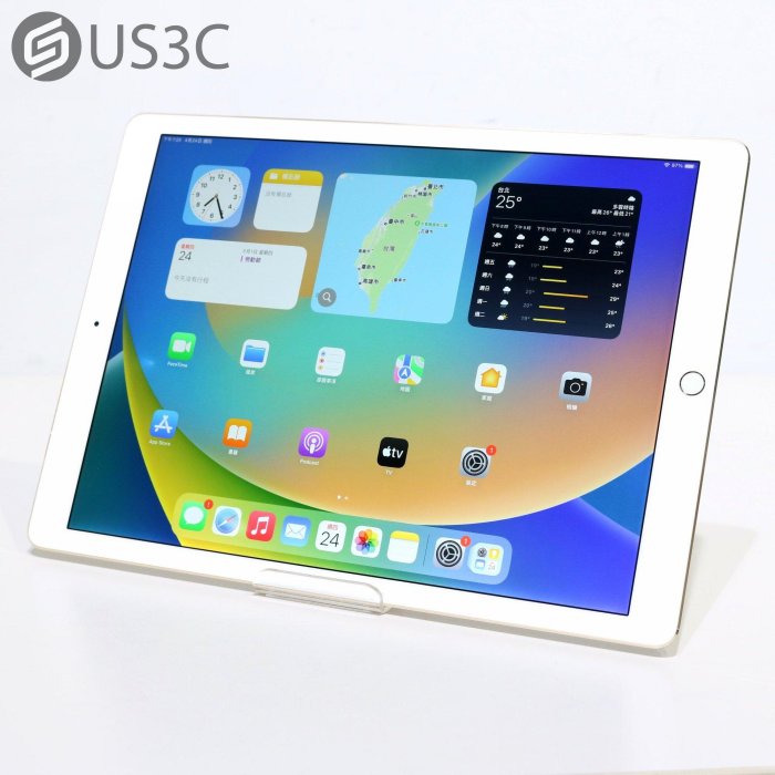 【US3C-青海店】【一元起標】Apple iPad Pro 12.9吋 第2代 256G WiFi + LTE 行動網路 金色 4K錄影 二手平板 | Yahoo拍賣
