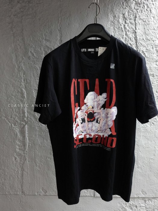 CA 日本品牌 UNIQLO 全新 黑色 純棉 休閒短t L號 一元起標無底價E521 | Yahoo拍賣