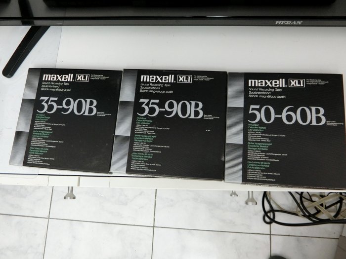 2卷 Maxell 7吋 盤帶 盤式錄音帶一起賣(B&W ar altec Tannoy focal kef jbl ) | Yahoo拍賣